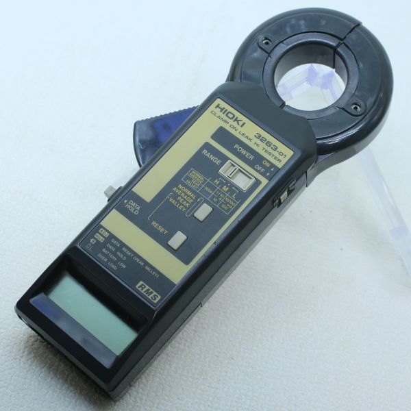【全体的に状態が悪い】110C 送料520円 動作未確認 HIOKI 日置電機 リーククランプメーター 3263-01 クランプ漏洩電流計 ...