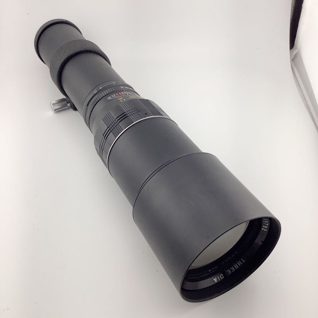 【傷や汚れあり】THREE DIA 1:6.2 F=400mm 望遠レンズ 【K1802】の落札情報詳細 - Yahoo!オークション落札価格検索 オークフリー