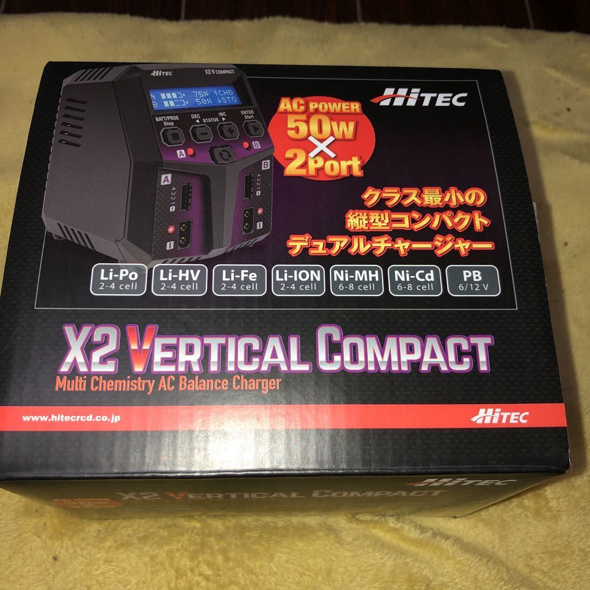 【未使用】 ハイテック ACバランスチャージャー X2 バーティカル コンパクト 新品未使用 Hitec X2 Vertical Compact AC Balance Chargerの落札情報 ...