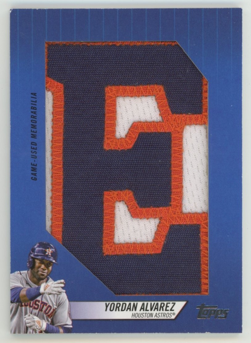 【やや傷や汚れあり】1of1!!【Yordan Alvarez/ヨルダン・アルバレス】2022 Topps Baseball MLB ...