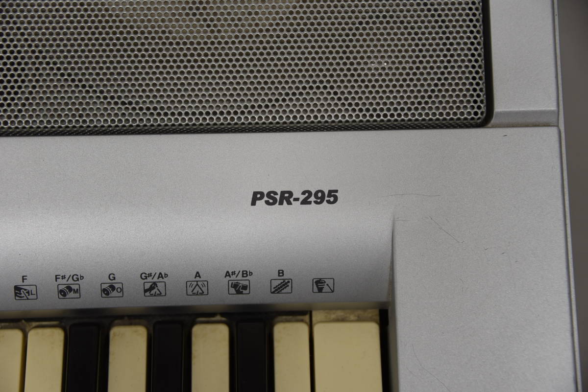 【やや傷や汚れあり】JY8-26【現状品】簡易動作確認OK｜YAMAHA ヤマハ PSR-295 PORTATONE ELECTRONIC ...