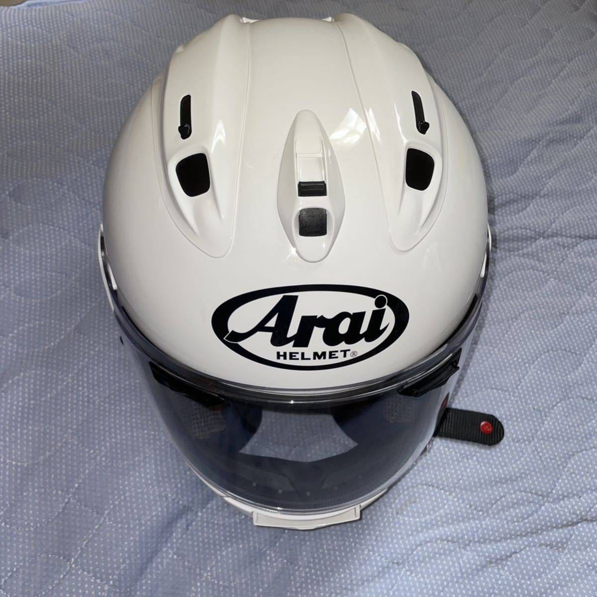 【目立った傷や汚れなし】ARAI RX-7X アライヘルメット 57-58cm ホワイト Mサイズの落札情報詳細 - ヤフオク落札価格検索 オークフリー