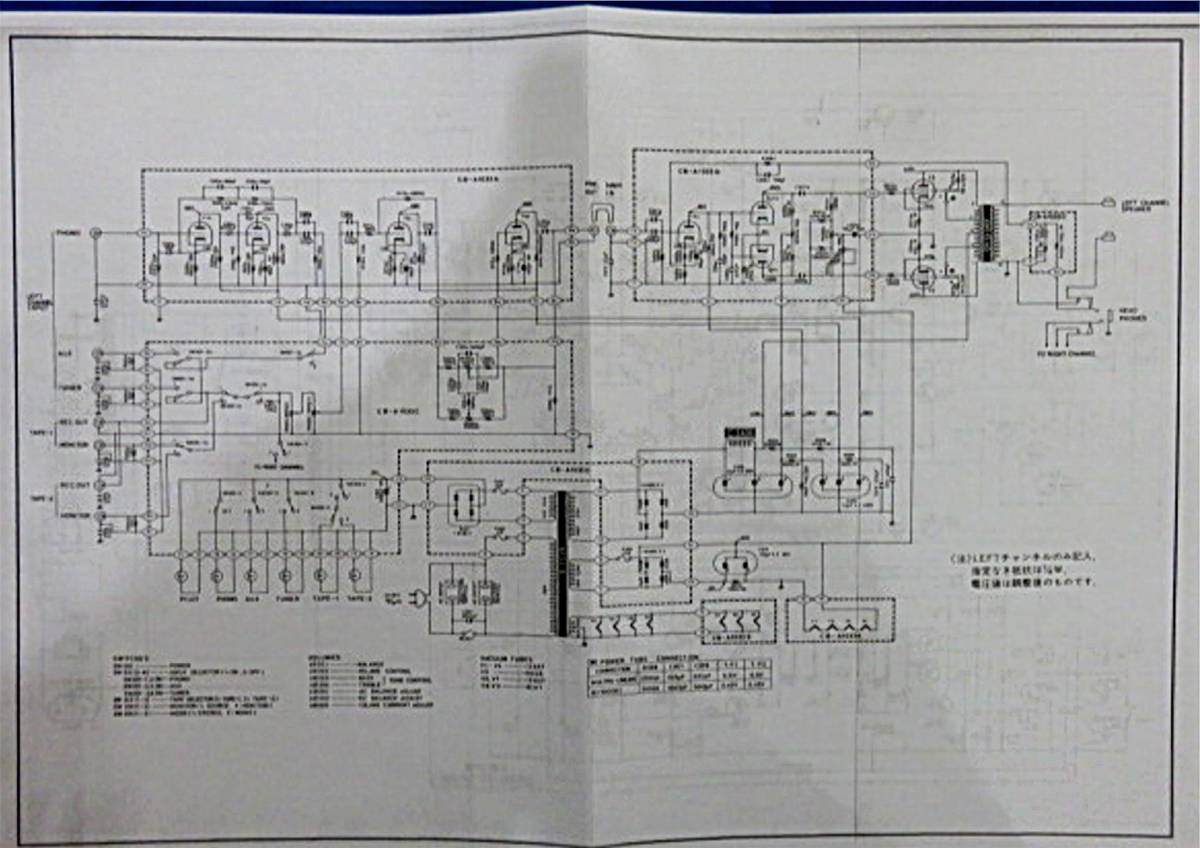 【未使用に近い】管球プリメインアンプA1033ラックスキットLUXKIT回路図LX33ラックスマンLUXMAN全図面ラックスLUX設計図 5極 ...