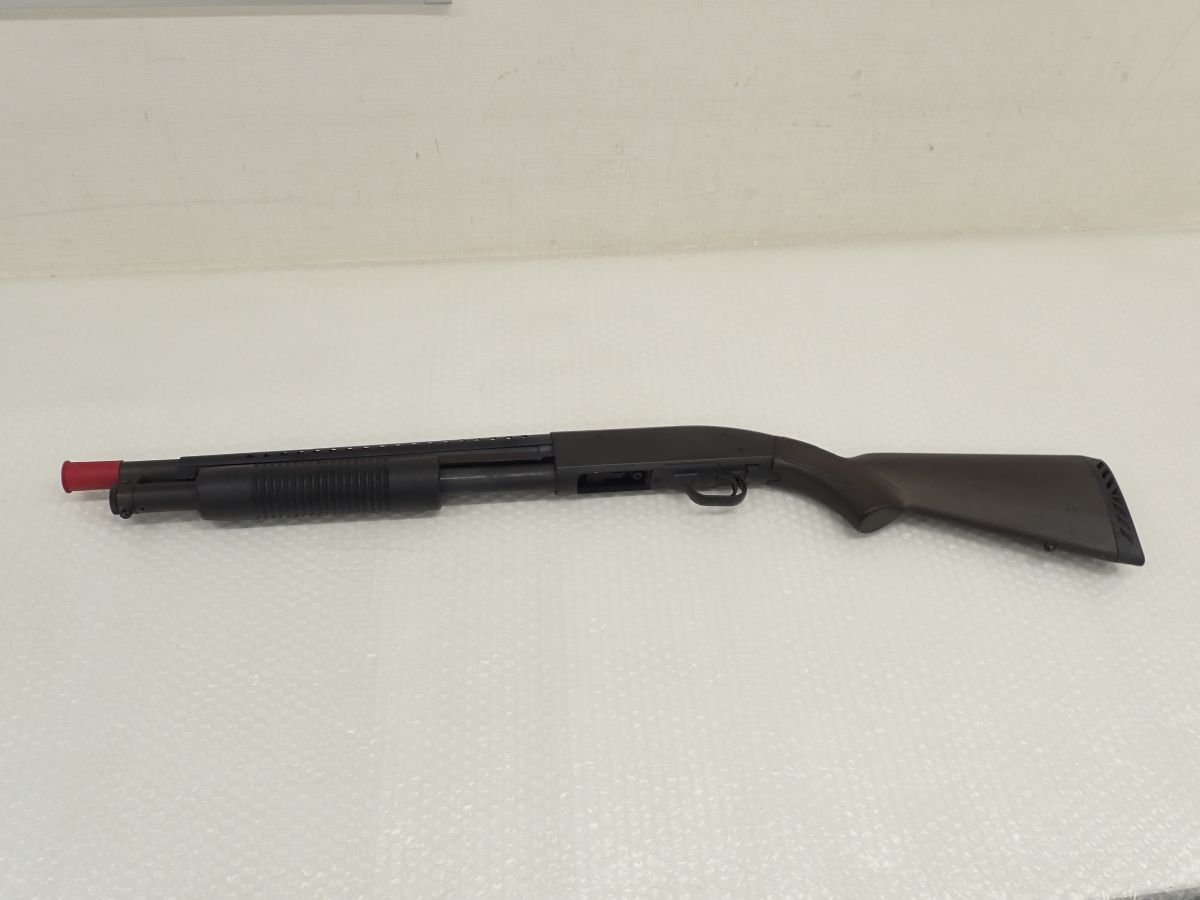 【中古】☆営SR318-140 ②Marushin マルシン ガスガン MOSSBERG モスバーグ M500 ASGK 刻印有 黒・ブラック ...