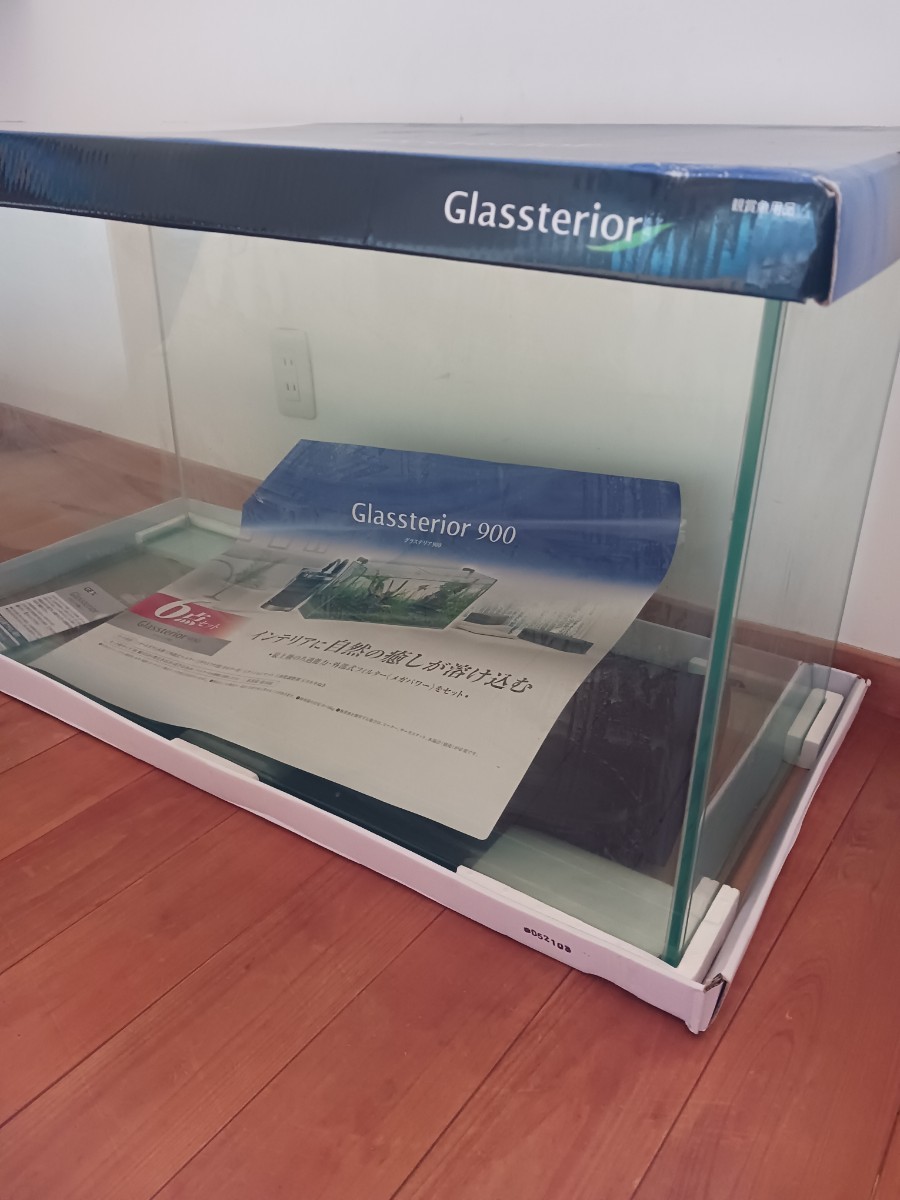 【やや傷や汚れあり】ジェックス グラステリア900 フレームレス 水槽 900 GEX W90×D40×H50.5cm 約160L 中古 ガラス水槽 90センチ水槽の落札情報詳細 - ヤフオク ...