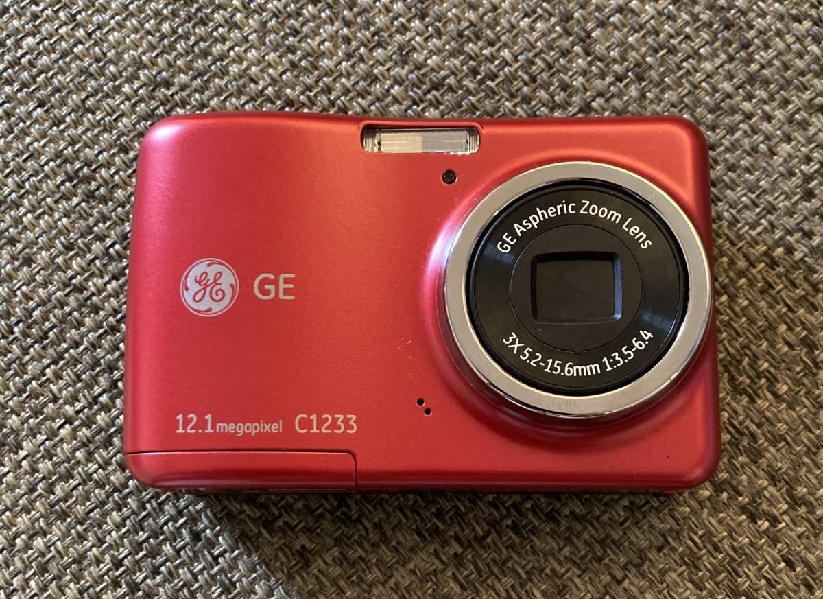 【目立った傷や汚れなし】GE コンパクトデジカメ C1233 1210万画素 単3電池稼働 即決！売り切り！の落札情報詳細 - ヤフオク落札 ...