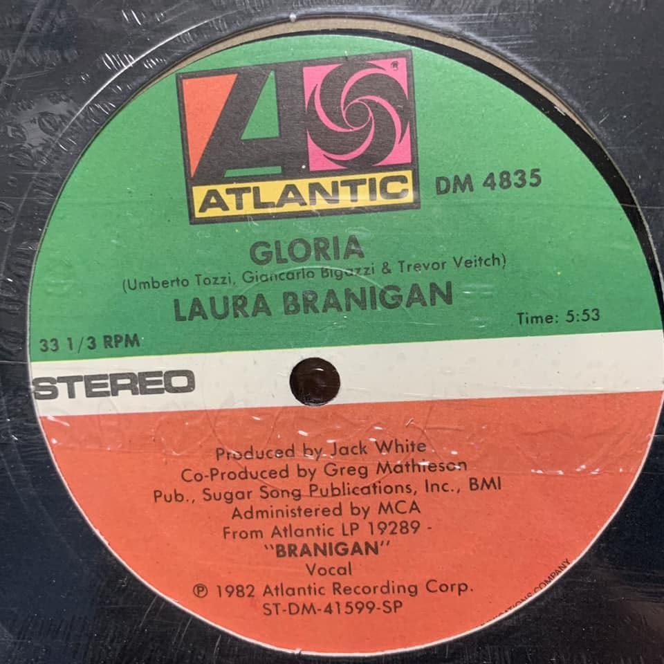 【未使用】新品!! Laura Branigan - Gloria 12inch US盤シールド 大ヒット!!の落札情報詳細 - ヤフオク落札 ...