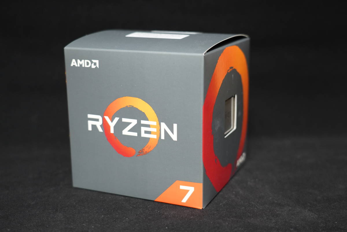 【目立った傷や汚れなし】AMD Ryzen7 2700X BOX (8コア・16スレッド、3.7GHz、105W) CPUクーラー未使用 動作 ...