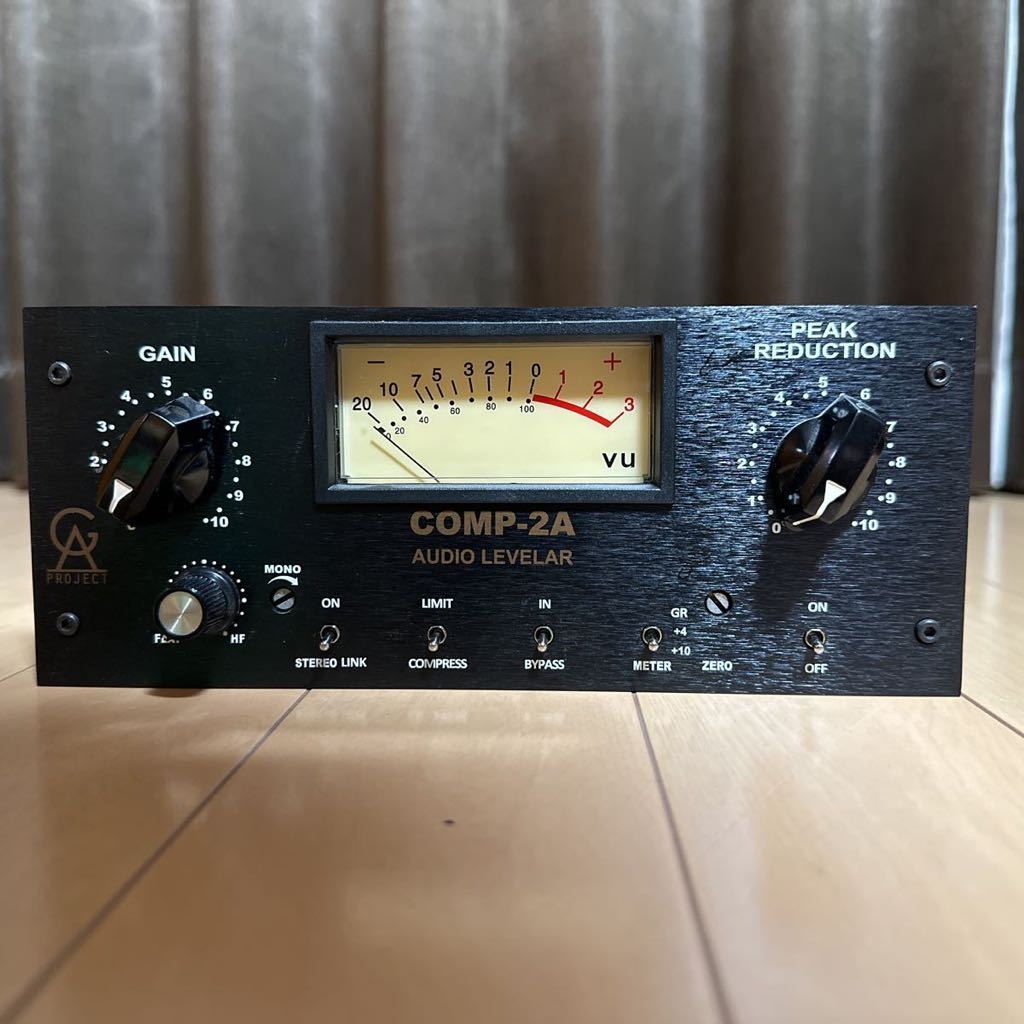 【未使用に近い】COMP-2A GAP LA2A 真空管 コンプレッサー リミッター 60s アナログ ヴィンテージ チューブサウンド の落札 ...