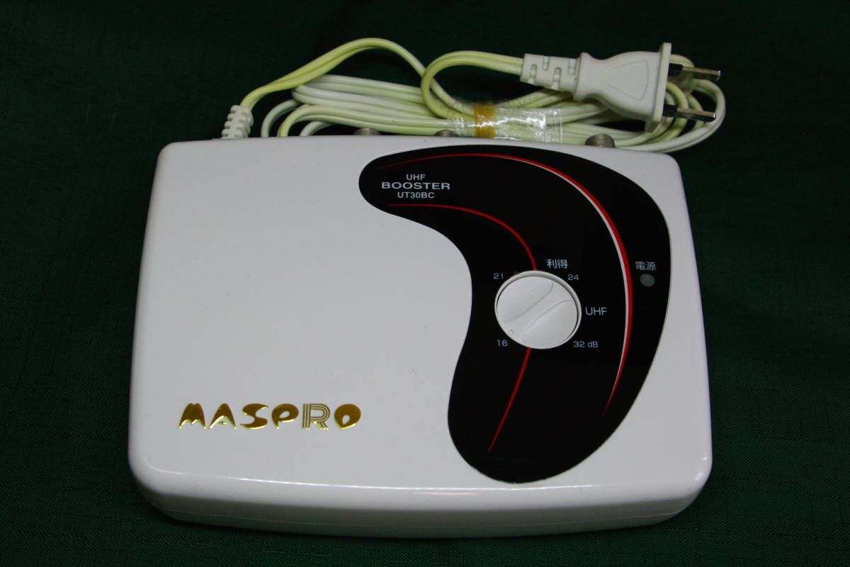 【やや傷や汚れあり】MASPRO VU・ビデオ・TVブースター VUT30BC 増幅器 マスプロ Jhaの落札情報詳細 - Yahoo!オークション落札価格検索 オークフリー