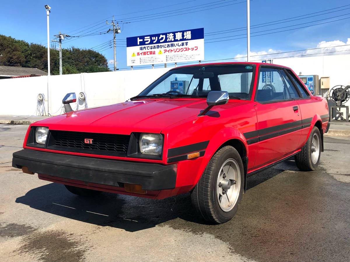 【走行距離 34,300 km】売り切り！昭和55年式 トヨタTE71スプリンター1600GT 5速 2TG 実走34300km オリジナル ...