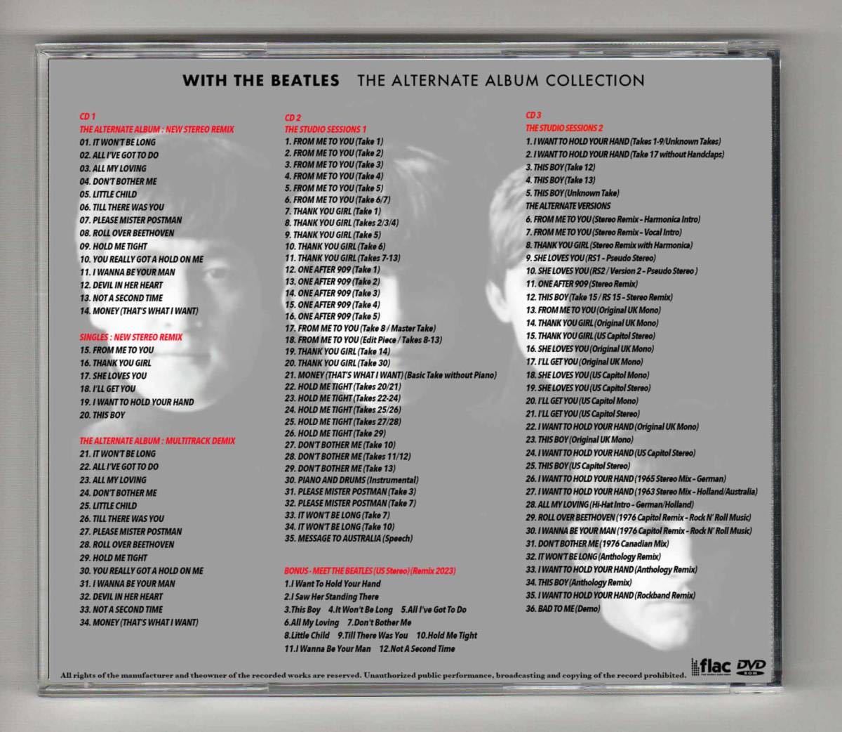 【未使用】The Beatles - With The Beatles The Alternate Album Collection ...