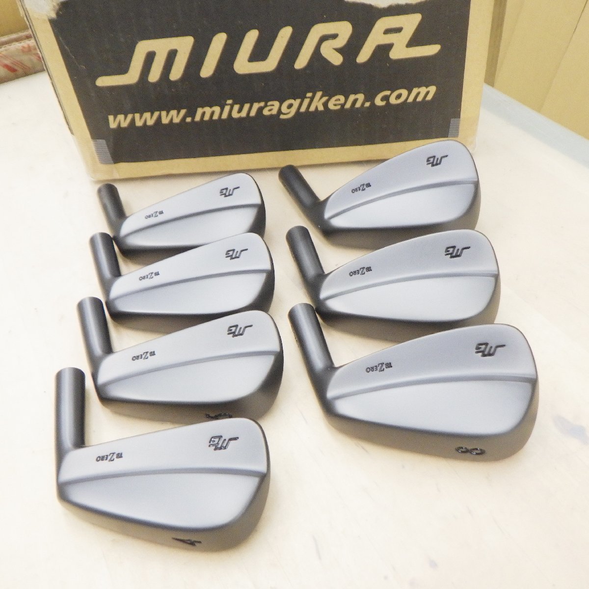 【未使用】三浦技研 MG TB ZERO #4,5,6,7,8,9,Pw. 新品 ヘッドパーツ キャンセル品 MIURAの落札情報詳細 - Yahoo!オークション落札価格検索 オークフリー