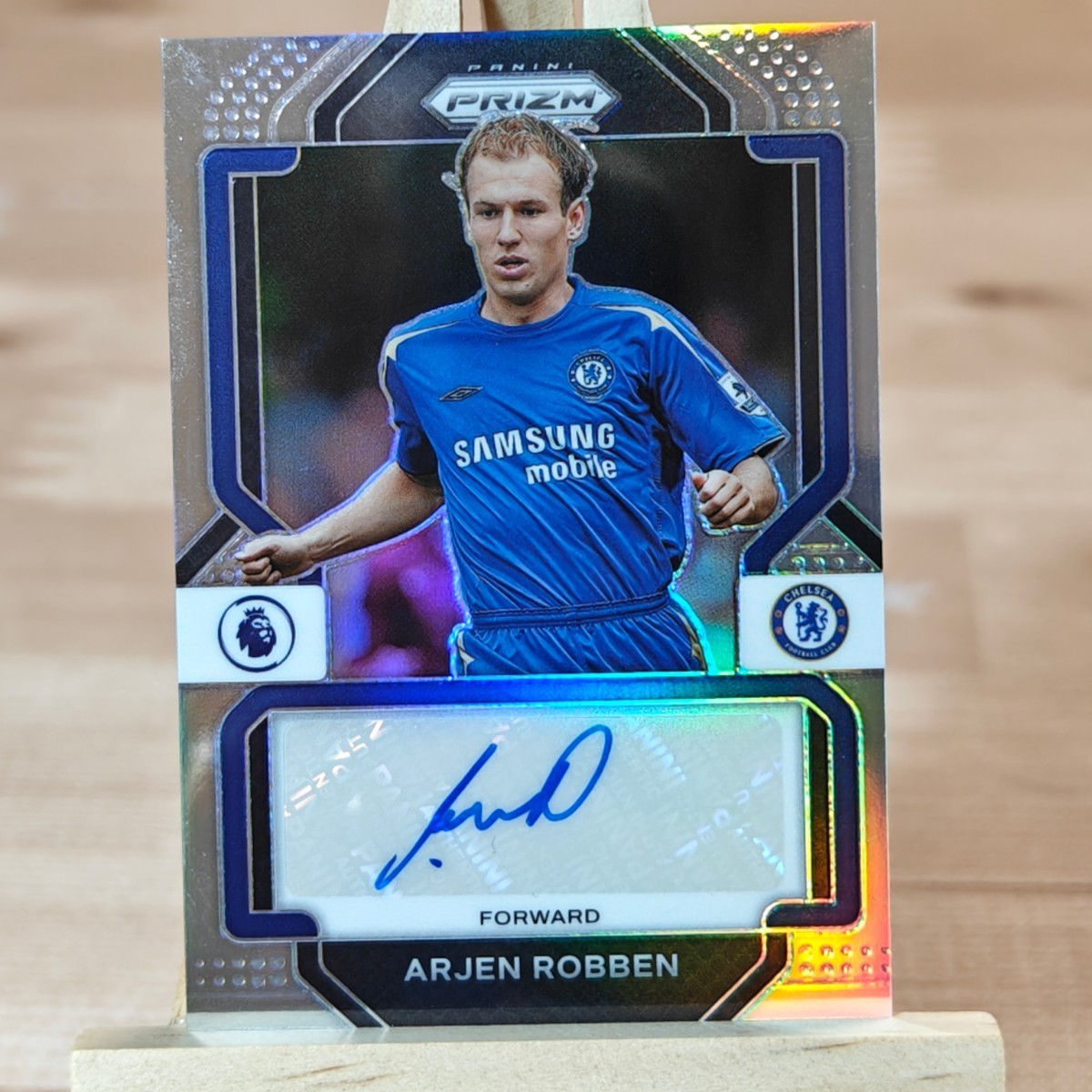 【目立った傷や汚れなし】99枚限定 アリエン・ロッベン 2022-23 Panini Prizm EPL Arjen Robben ...
