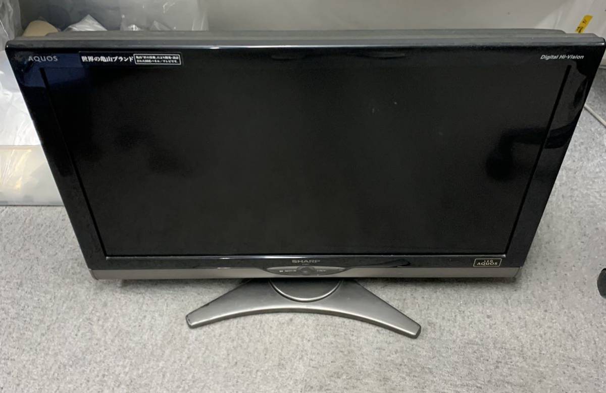 【中古】SHARP LC-40LX3 リモコン付 2010年製液晶テレビ ジャンク扱いの落札情報詳細 - ヤフオク落札価格検索 オークフリー
