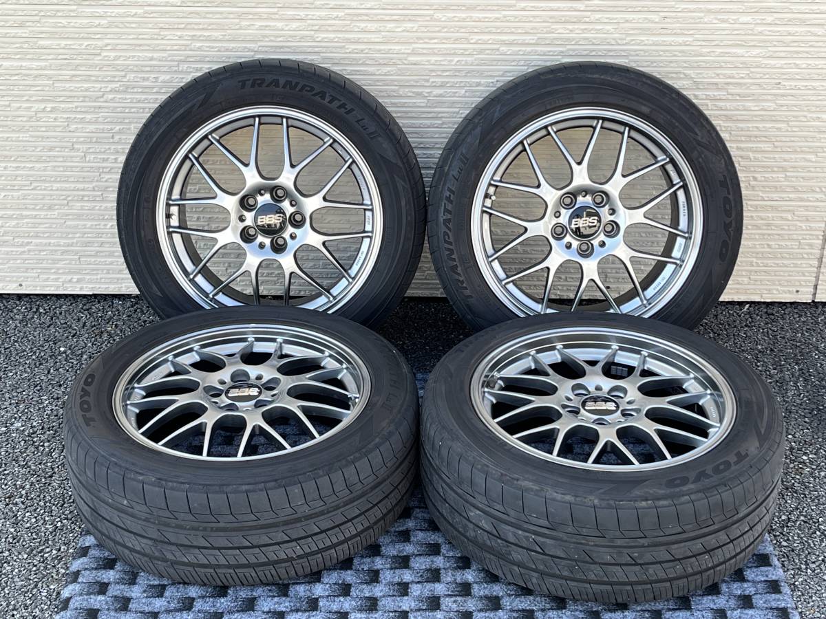 【傷や汚れあり】BBS RG-R RG739 アルミホイール 18×8.5J PCD114.3 ET49 5穴 トランパス LuⅡ 8分山 トヨタ 30系ヴェルファイア で使用の落札情報詳細 ...