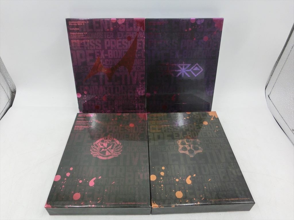 【やや傷や汚れあり】MD【XX-024】【60サイズ】 ダンガンロンパ3/Blu-ray BOXⅠ・Ⅱ・Ⅲ・Ⅳ/各Blu-ray+CD/Ⅲに ...