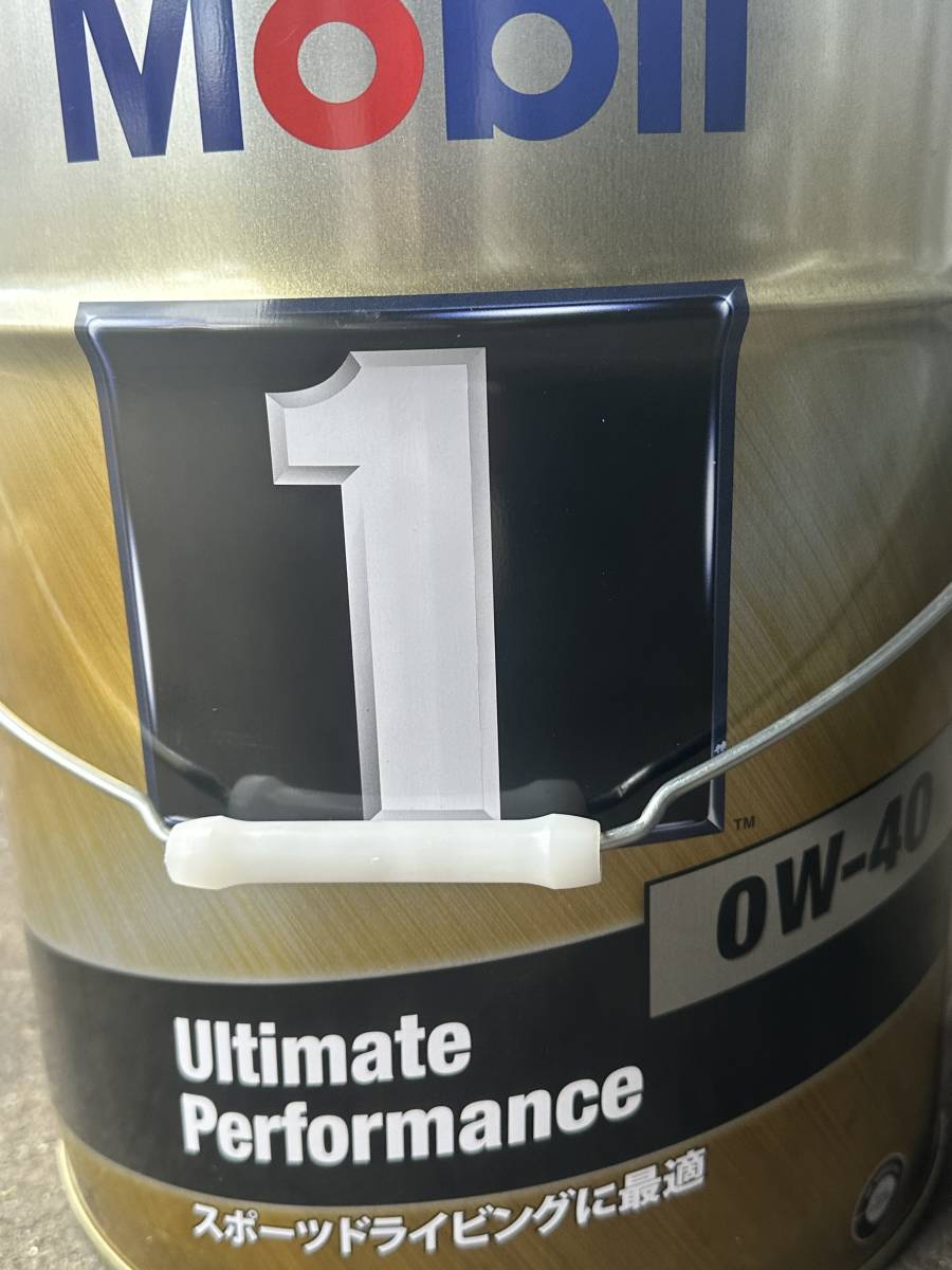 【未使用】モービル0w40 20L×1缶 Mobil1 モービルワン エンジンオイル ガソリン・ディーゼルエンジン用の落札情報詳細 ...