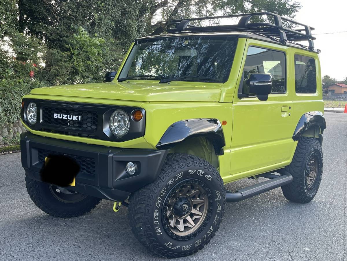 【走行距離 12,000 km】スズキジムニーJB64W XC 令和1年12月 走行距離12000KM キネティックイエローブラック2トーンルーフの落札情報詳細 - ヤフオク落札価格検索 オークフリー