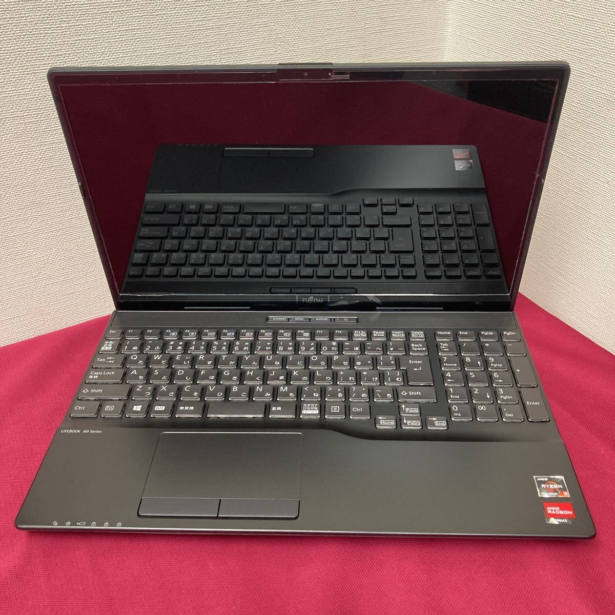 【目立った傷や汚れなし】【OS無】2021年秋モデル 富士通 LIFEBOOK AH43/F3 RYZEN 3 5000 SERIES 訳あり ...
