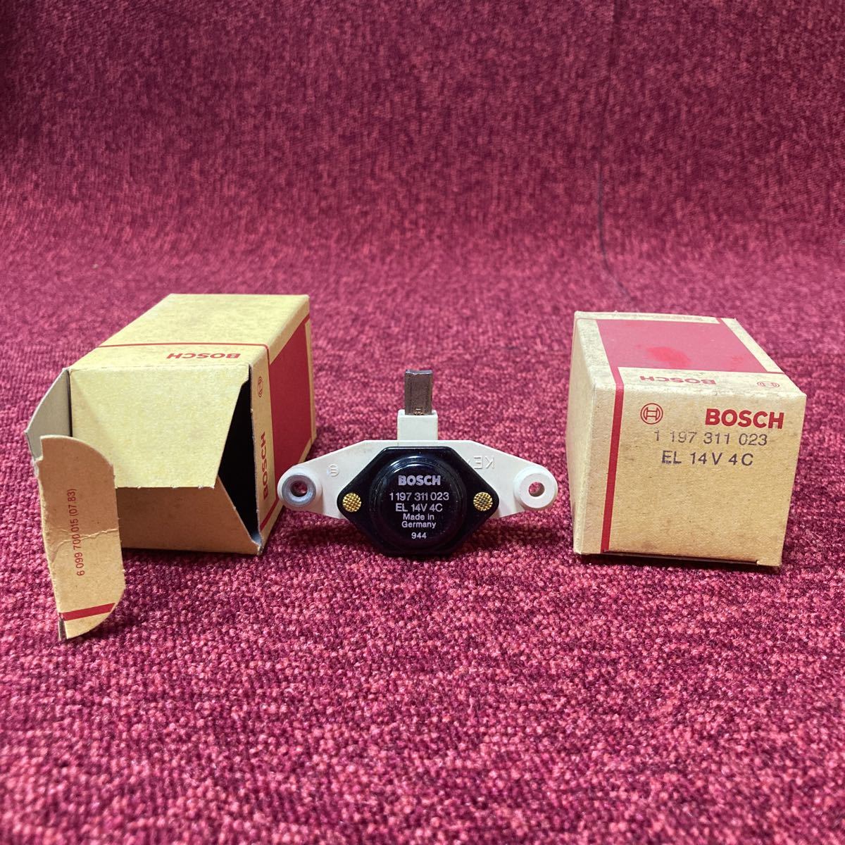 【未使用】『Be305』 BOSCH オイルネーター レギュレーター （1 197 311 023 EL 14V 4C）2つの落札情報詳細 ...