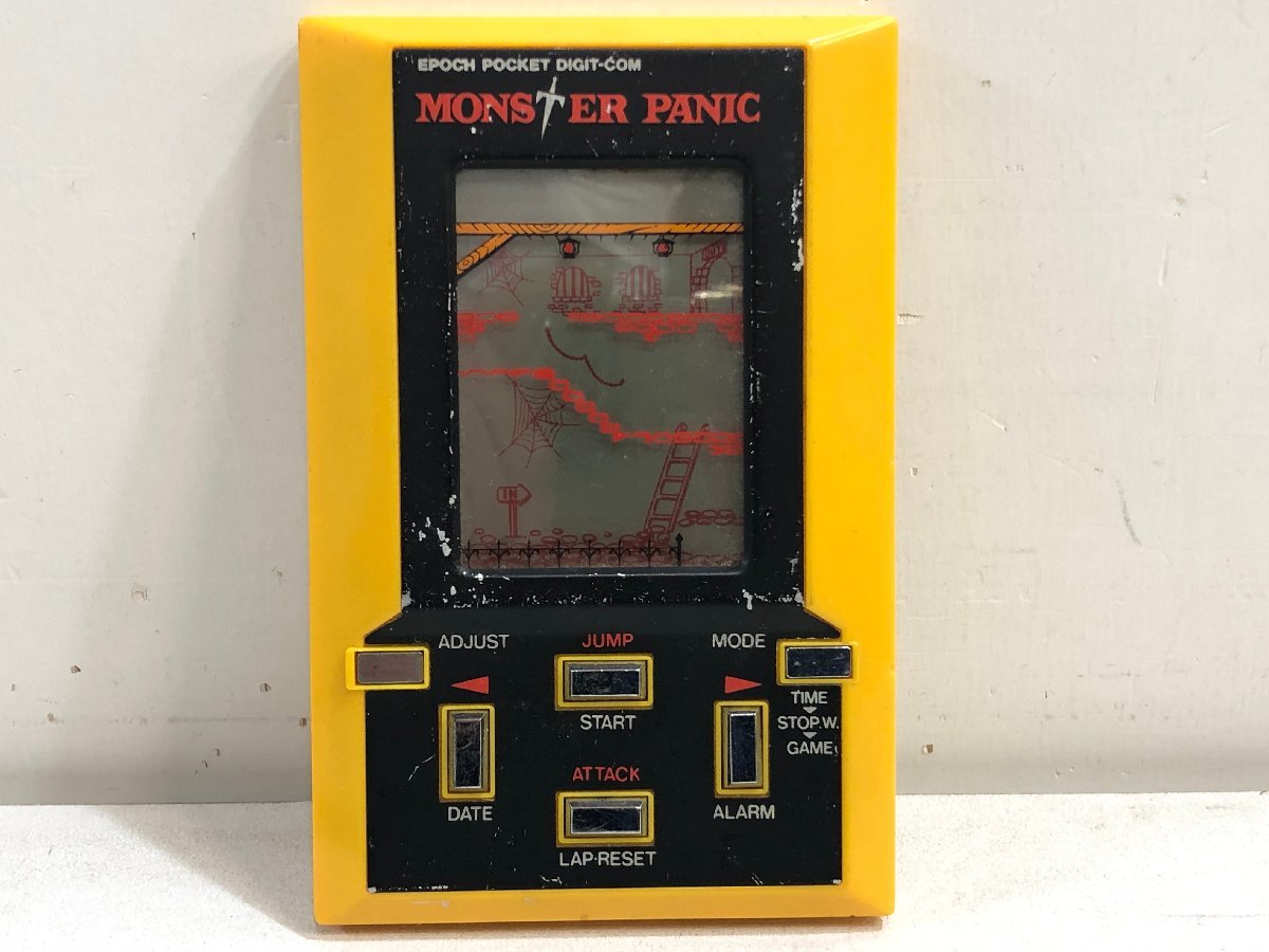 【やや傷や汚れあり】ジャンク EPOCH POCKET DIGIT-COM モンスターパニック / エポック EPOCK MONSTER ...