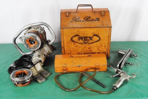 【傷や汚れあり】1497 HITACHI 日立 REX レッキス ポータブルパイプマシン EF0G ねじ切り機 EFOG M264 愛知県岡崎市 直接引取可の落札情報詳細 - Yahoo ...