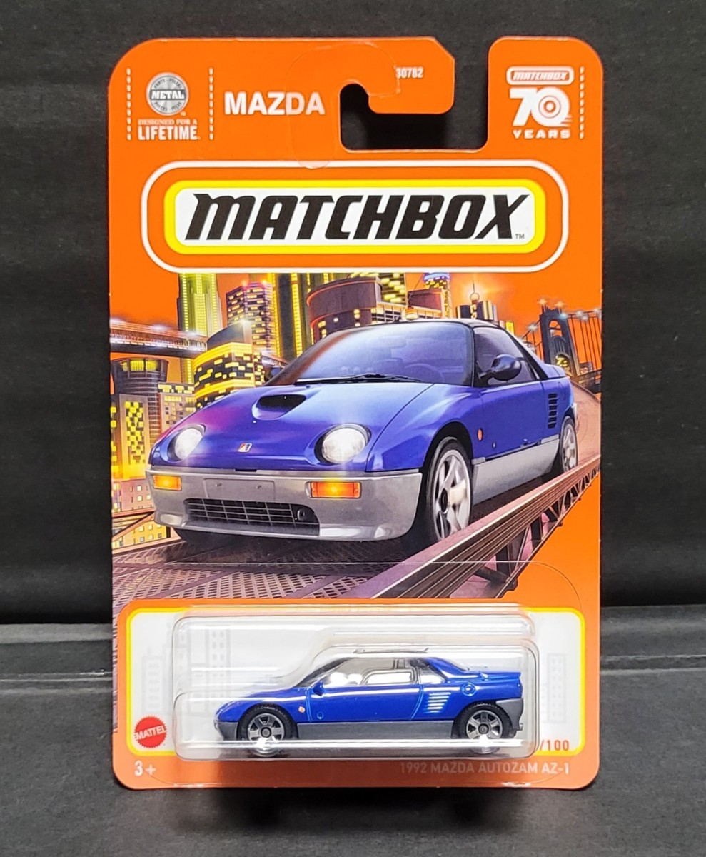 【目立った傷や汚れなし】MB 1992 MAZDA AUTOZAM AZ-1 マツダ オートザム AZ-1 マッチボックス MATCHBOXの ...