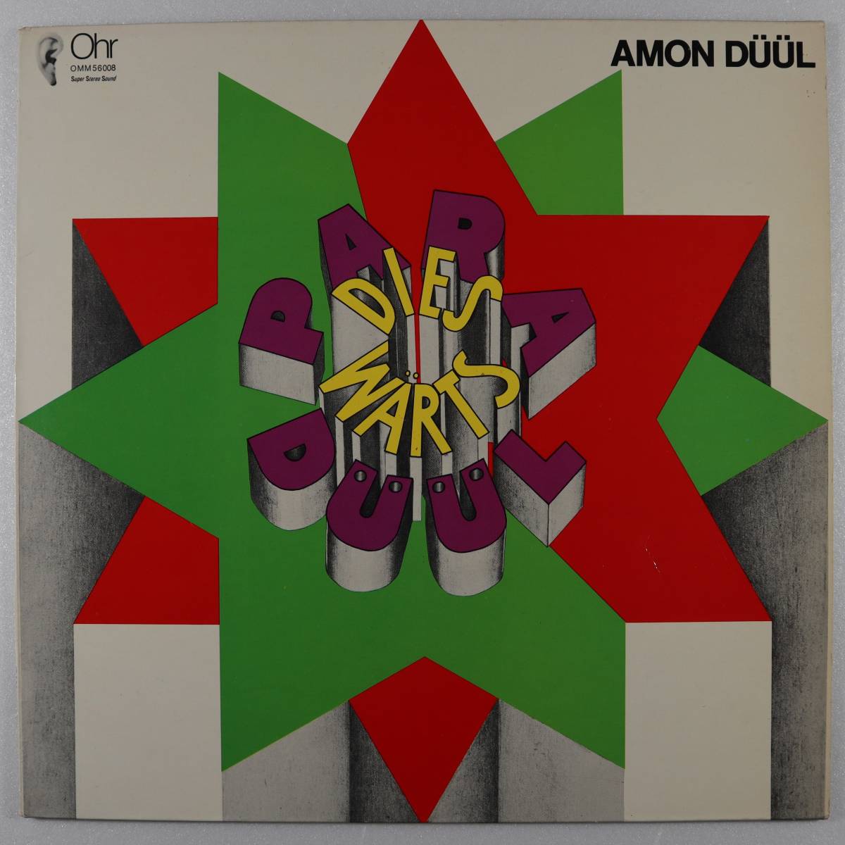 【目立った傷や汚れなし】独Orig * AMON DUUL Paradieswarts duul * 1971年 D Ohr トリップ・サイケ ...