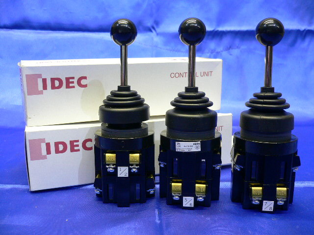 【未使用】IDEC／和泉電気 ARN形モノレバースイッチ 長レバータイプ 2段 ARN2-2222-10101010B 3個セット 未使用保管 ...
