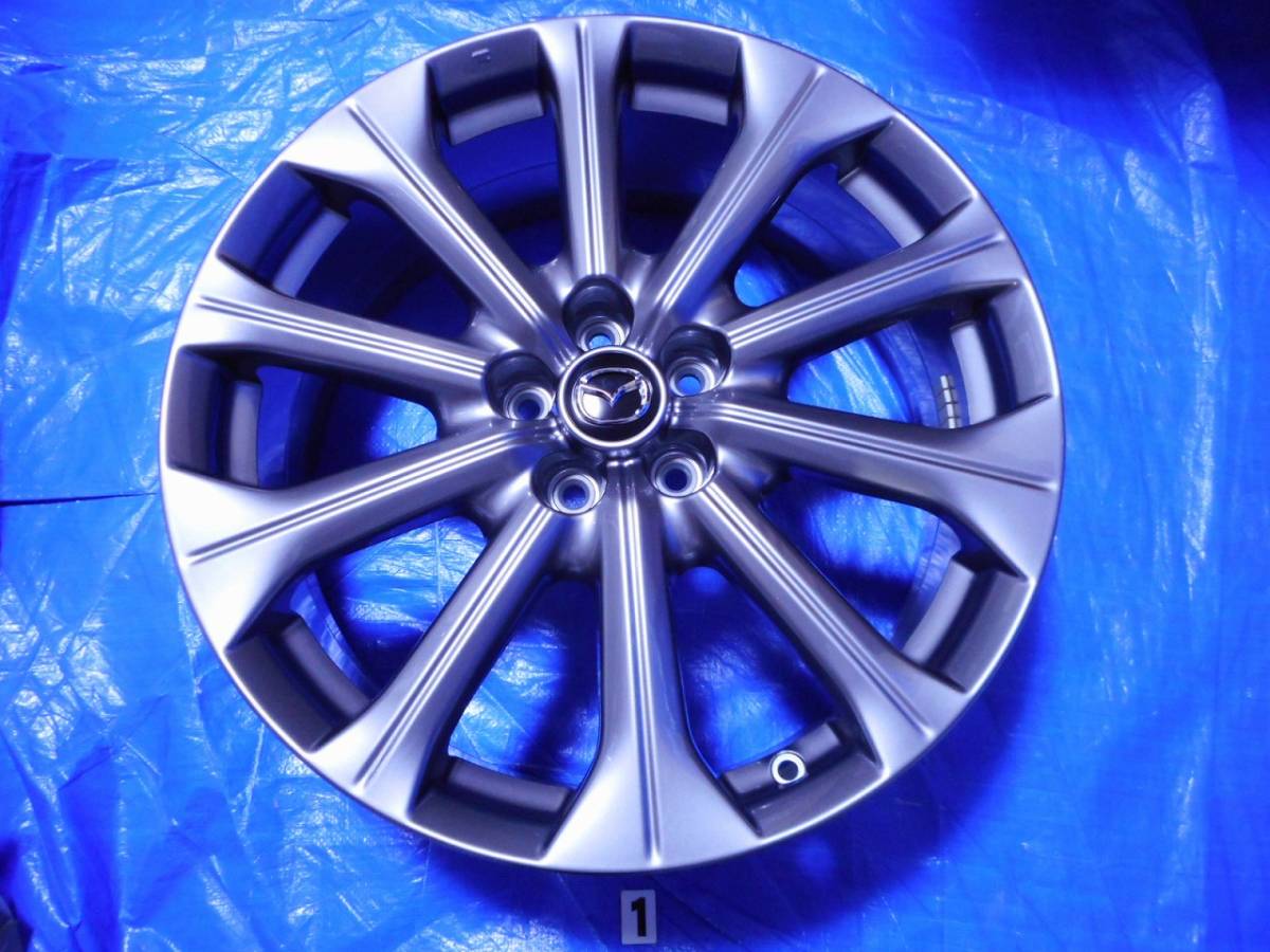 【目立った傷や汚れなし】美品 マツダ KH5P KH3P CX-60 純正 アルミホイール 20インチ 9965-10-7500 1本 9065107500 KH系 Lパッケージ ④の落札情報 ...