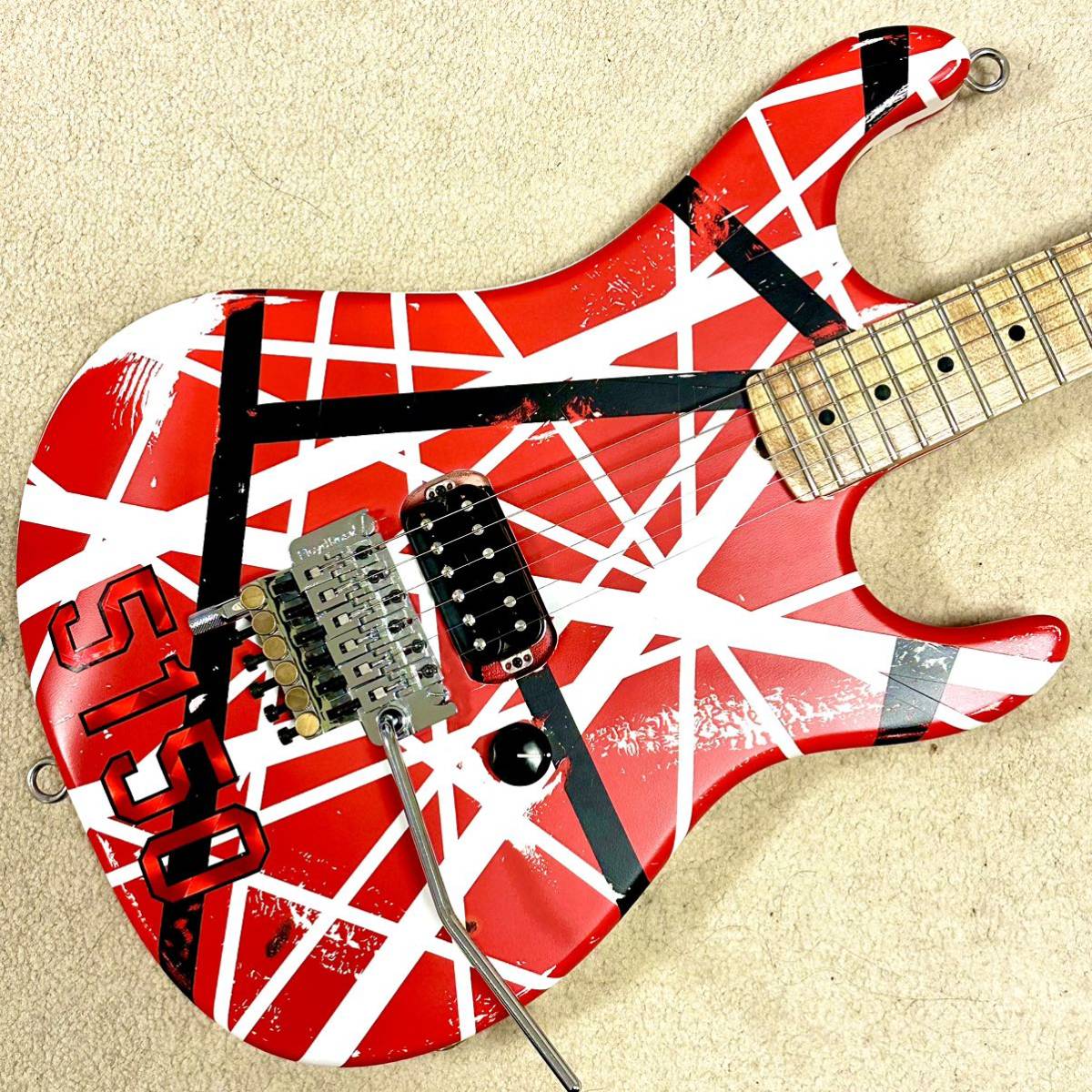 【目立った傷や汚れなし】Kramer 5150 レプリカ 高品質コンポーネントギター Eddie Van Halenの落札情報詳細 ...