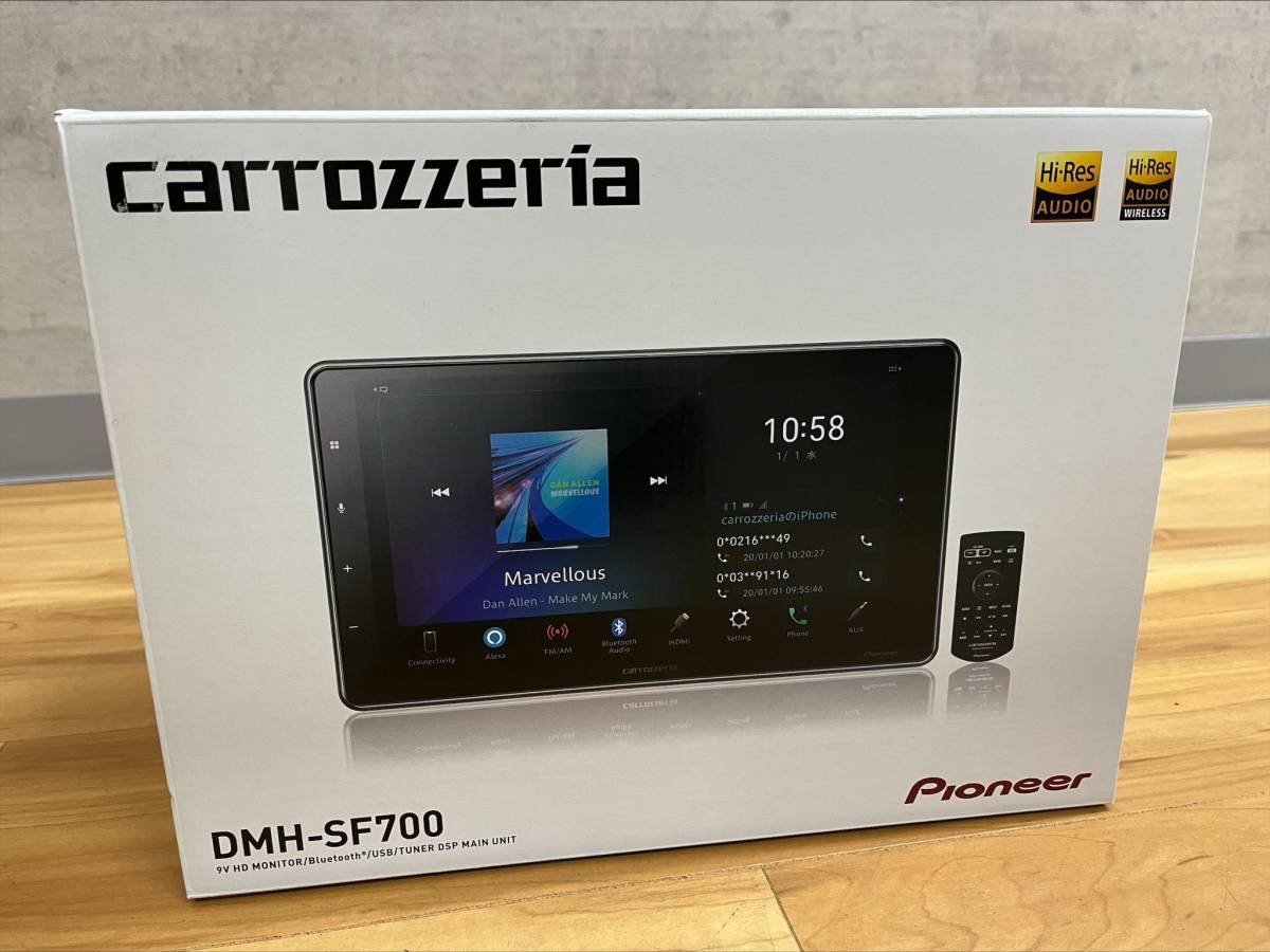 【未使用】#4745 【未開封品】パイオニア ディスプレイオーディオ DMH-SF700 Pioneer/carrozzeria/カロッツェリア/9インチ/オーディオモニターの落札情報詳細 ...