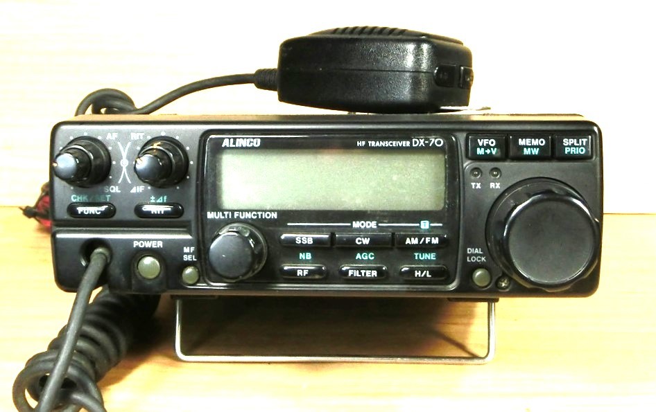 ALINCO アルインコ DX-70G HF/50MHz 100W 元箱・取説付 ジャンク【20の落札情報詳細 - ヤフオク落札価格検索 オークフリー