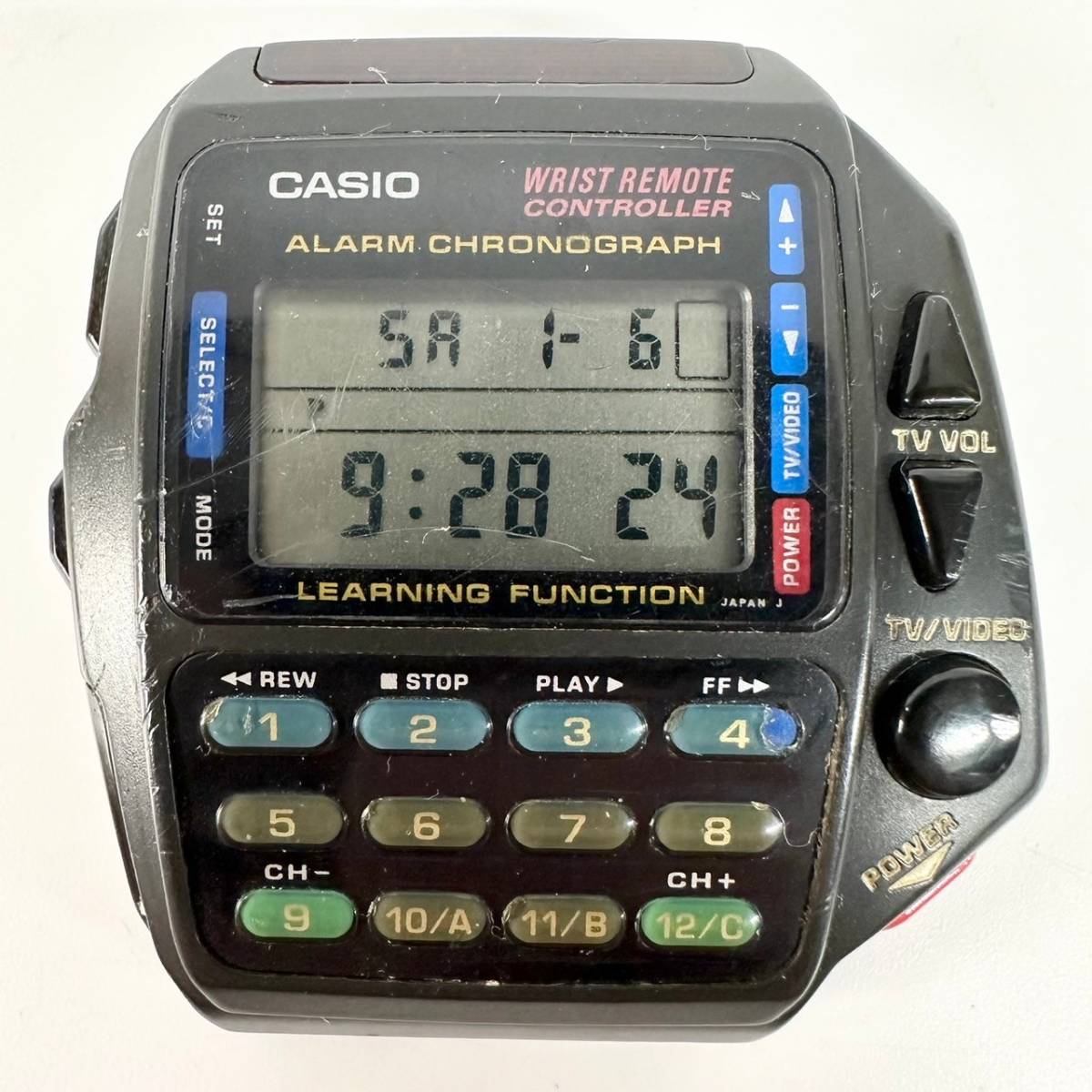 【やや傷や汚れあり】1円~【電池交換済】CASIO カシオ WRIST REMOTE CONTROLLER 腕リモ CMD-50 メンズ QZ クオーツ 腕時計 ケースのみ G113313の ...
