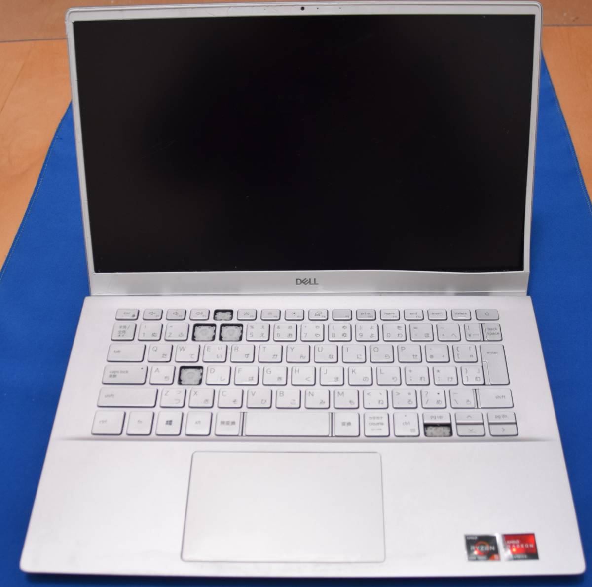 【傷や汚れあり】【ジャンク】DELL Inspiron 5405 AMD Ryzen 5 4500U with Radeon Graphics 2.38GHz ※液晶ヒンジ部破損 キーボード ...