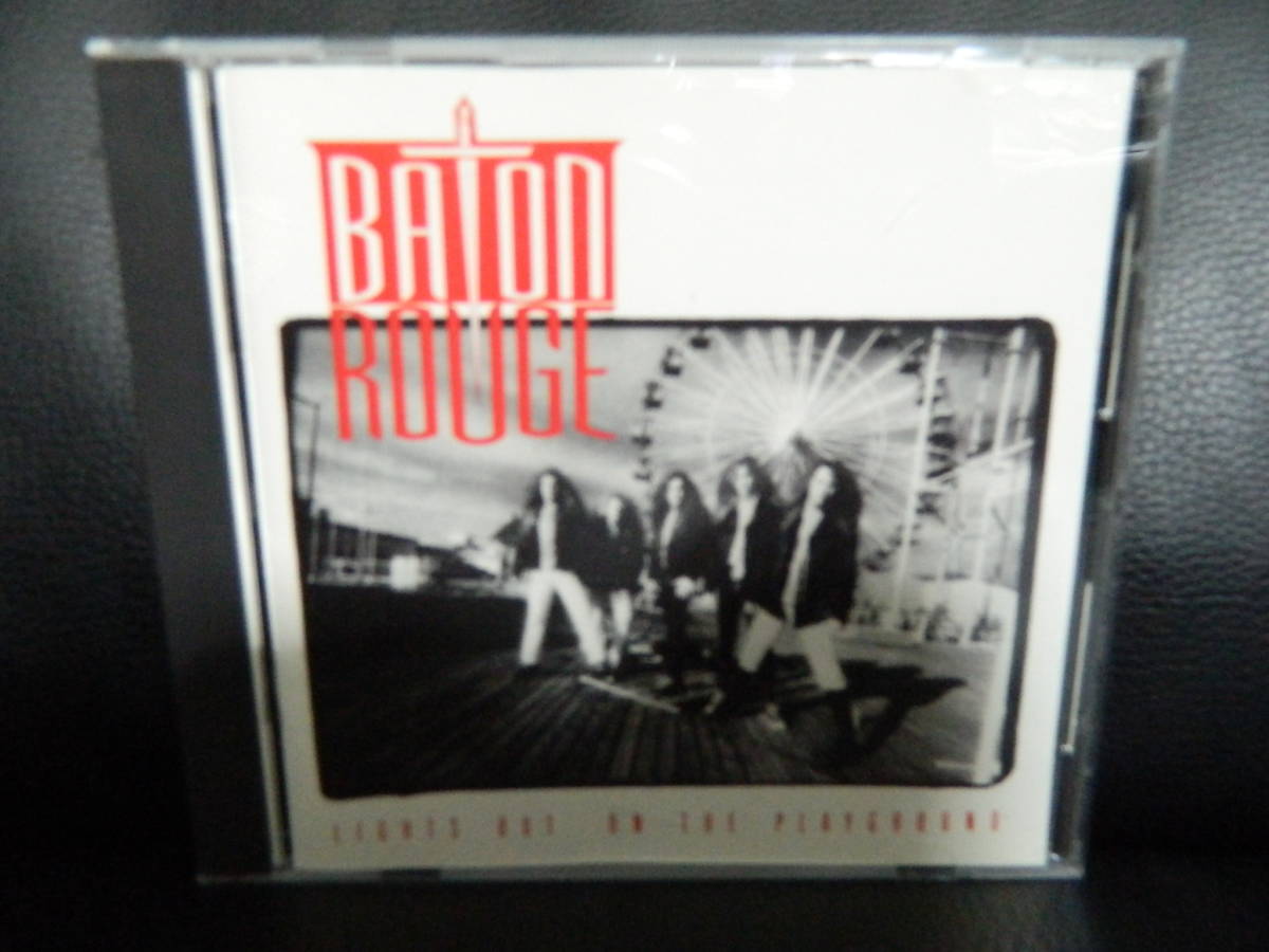 【やや傷や汚れあり】(17) BATON ROUGE / LIGHTS OUT ON THE PLAY GROUND 輸入盤 ジャケ、経年の ...
