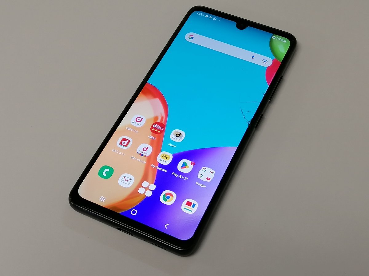【目立った傷や汚れなし】docomo SAMSUNG Galaxy A41 SC-41A Black SIMロック解除済の落札情報詳細 ...