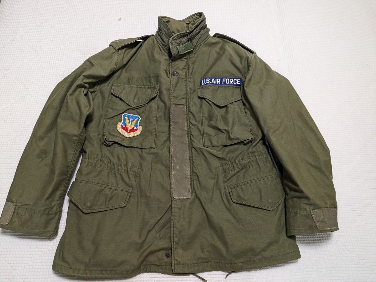 【傷や汚れあり】【希少】 米軍 実物 1972 USAF M-65 3rd フィールド ジャケット Medium Short M-S ビンテージ ベトナム戦争 ライダースの落札情報詳細 ...
