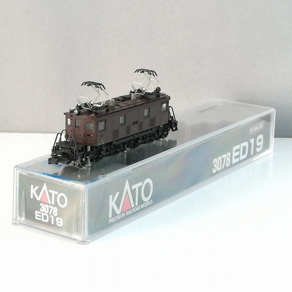 【傷や汚れあり】mL658a [人気] KATO Nゲージ 3078 ED19 電気機関車 | 鉄道模型 Hの落札情報詳細 - ヤフオク落札価格検索 オークフリー