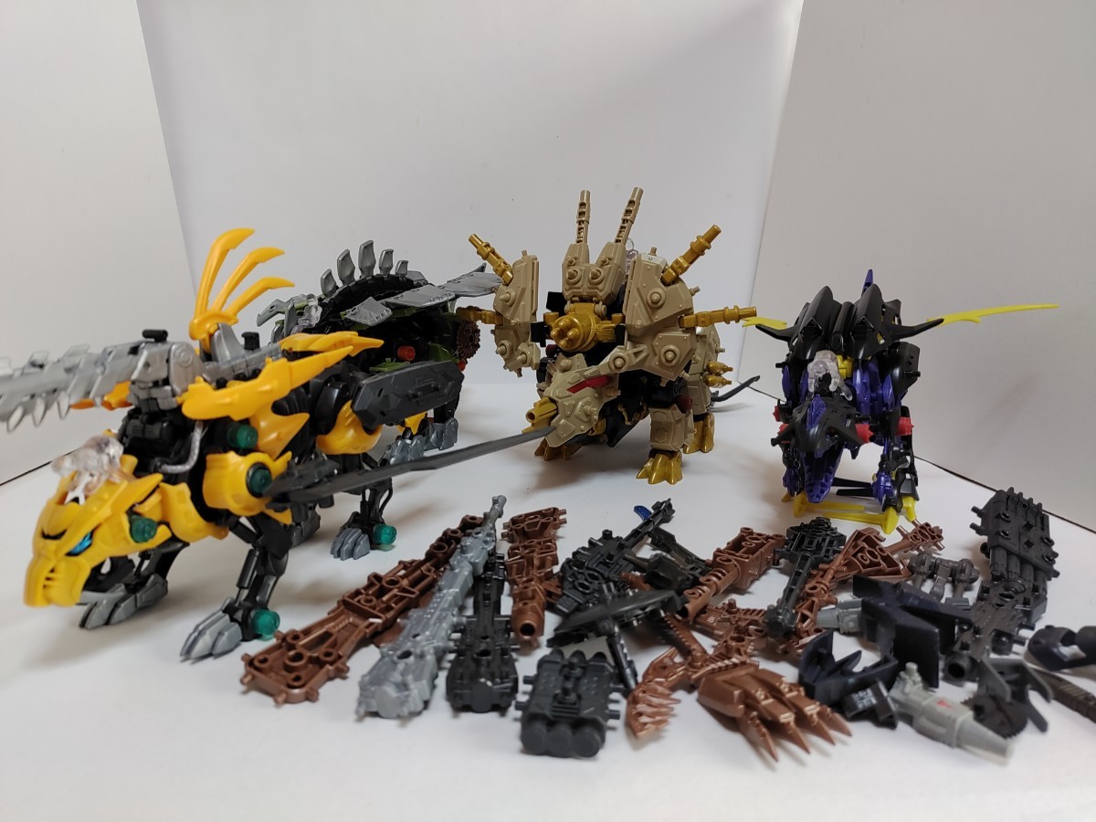 【目立った傷や汚れなし】ZOIDS ゾイド 美品 おもちゃ 電池 動作品 フィギュア TOMY ステゴゲーゼ スティレイザー ゾイドワイルド ...