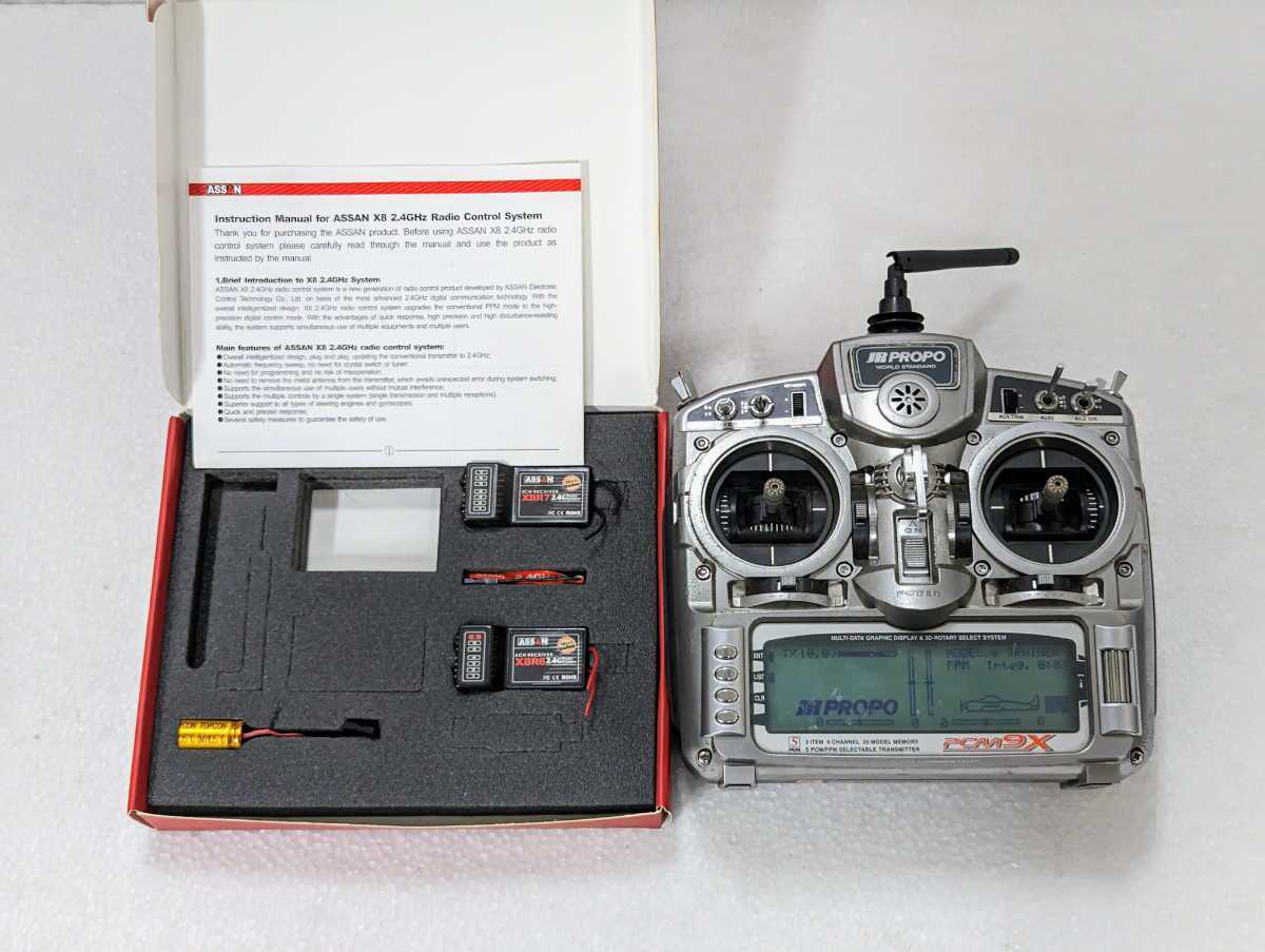 【新品】ASSAN（F）： 2.4GHzモジュール（X8）と 受信機(2.4GHzX8) 5個のセットの落札情報詳細 - ヤフオク落札価格検索 ...