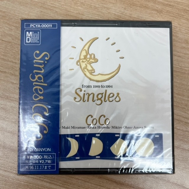 【未使用】CoCo ココ MD 「Singles」 サンプル盤 アイドル ベストアルバム 1994年 全14曲 未開封 PCYA-00011 ④の落札情報詳細 - Yahoo!オークション落札 ...