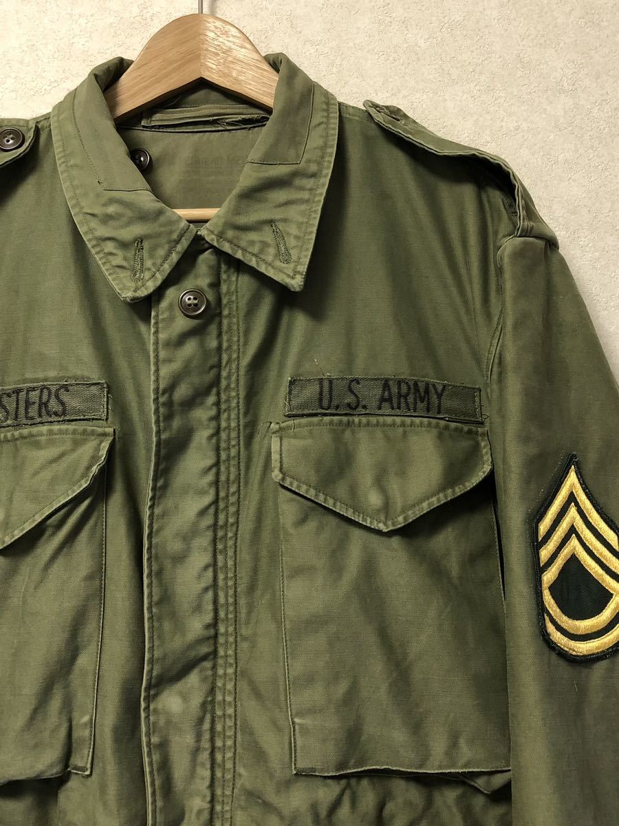 【傷や汚れあり】50s 米軍実物 M-51 フィールド ジャケット アルミジップ M-R US ARMY ビンテージ M65 M51 ミリタリー アーミー ジャケット60s 70s 80sの ...