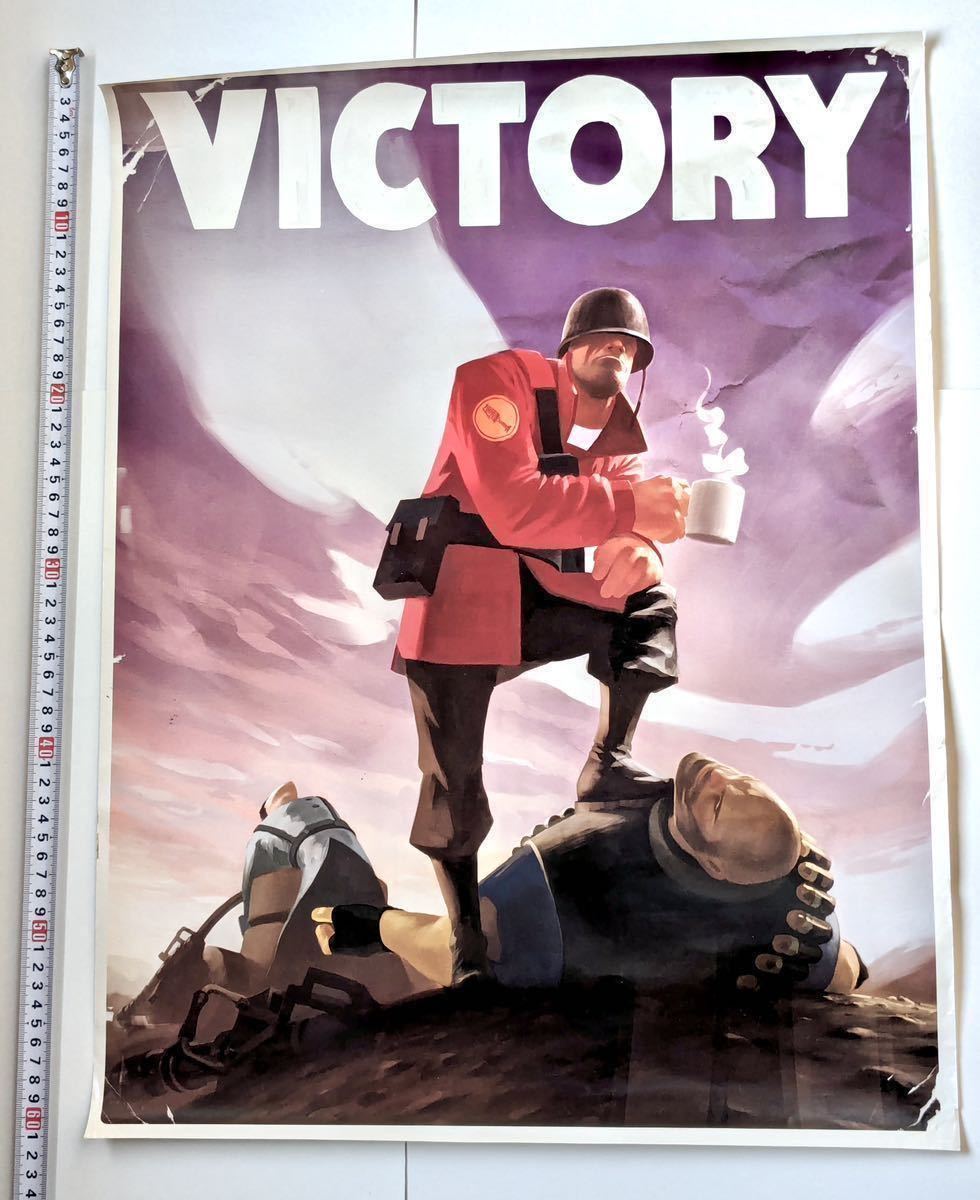 【未使用】Team Fortress2 TF2 チームフォートレス2 公式グッズ ポスター スパイ スナイパー Team Fortress 2 ...
