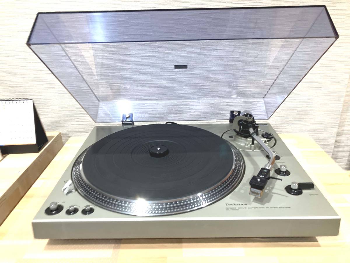 【目立った傷や汚れなし】Technics SL-1600 レコードプレーヤー（動作OK）の落札情報詳細 - Yahoo!オークション落札価格検索 オークフリー