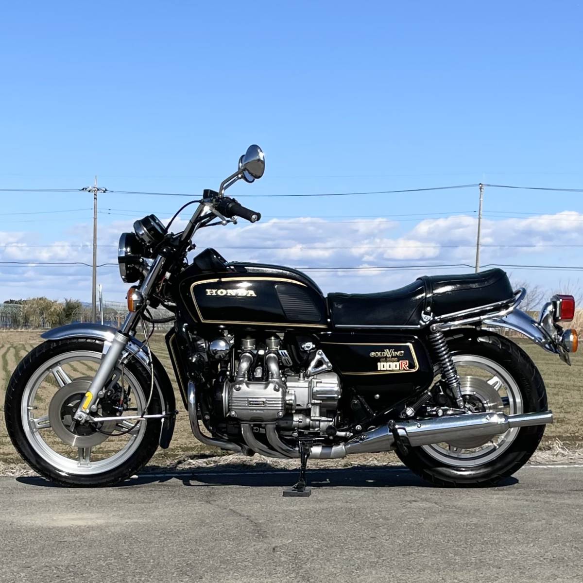 【傷や汚れあり】GL1000 実動 書類付き GL1 昭和53年 ゴールドウィング 水平対向 美車 旧車 超希少 ホンダ 検) GL CB ...