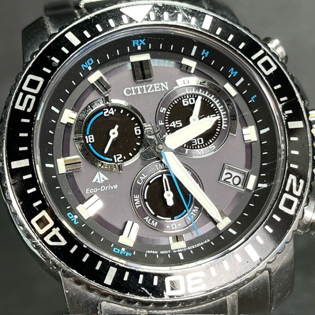 【傷や汚れあり】266-0848 SEIKO セイコー ランドマスター サミッター メンズ腕時計 チタニウム クオーツ クロノグラフ 7K32 ...