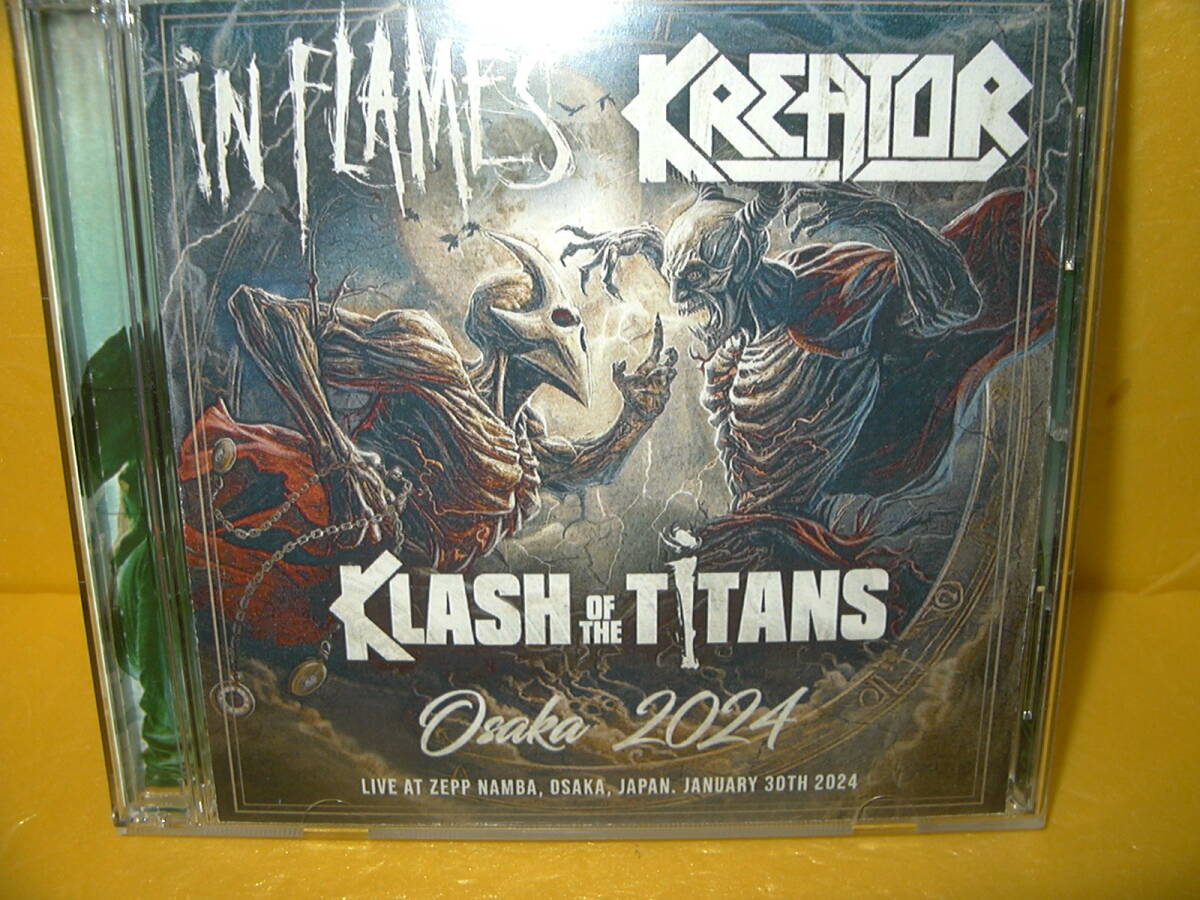 【目立った傷や汚れなし】【2CD】KREATOR/IN FLAMES「KLASH OF THE TITANS OSAKA 2024」の落札情報 ...