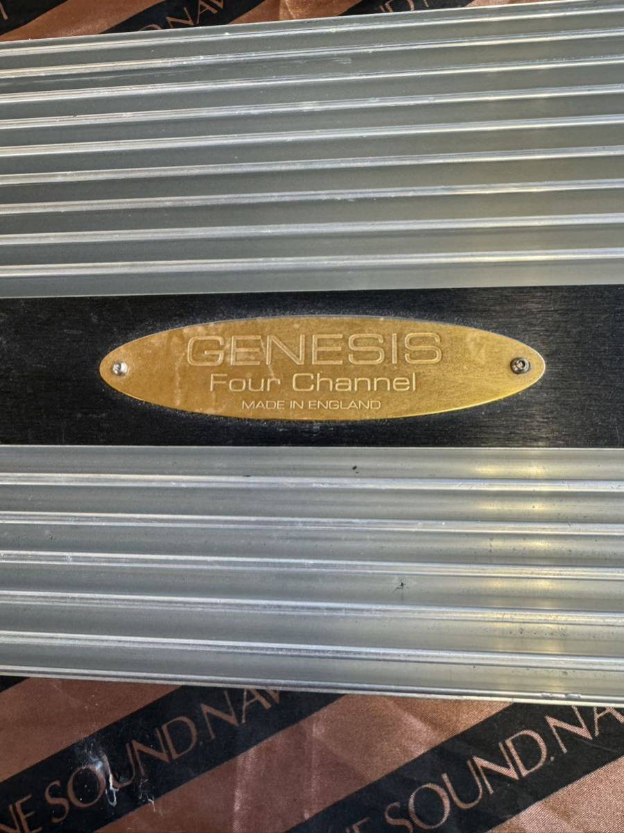 【やや傷や汚れあり】Genesis ジェネシス Four Channel オーディオ アンプ 4chの落札情報詳細 - Yahoo ...